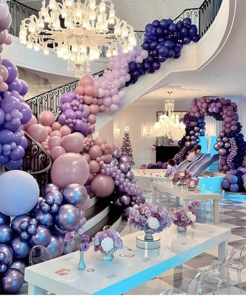 Top 30 Balloon Decorating Ideas - Miami Party Decor - Party Decorations ...