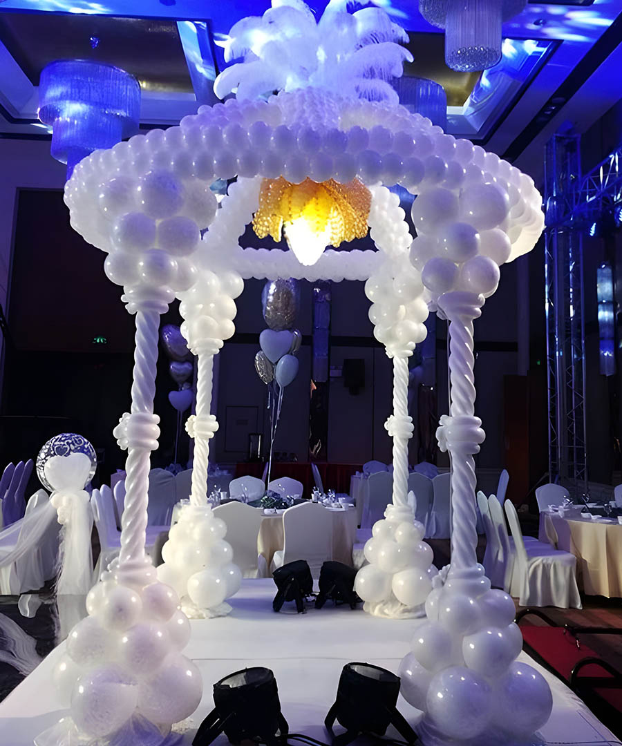 Top 30 Balloon Decorating Ideas - Miami Party Decor - Party Decorations ...