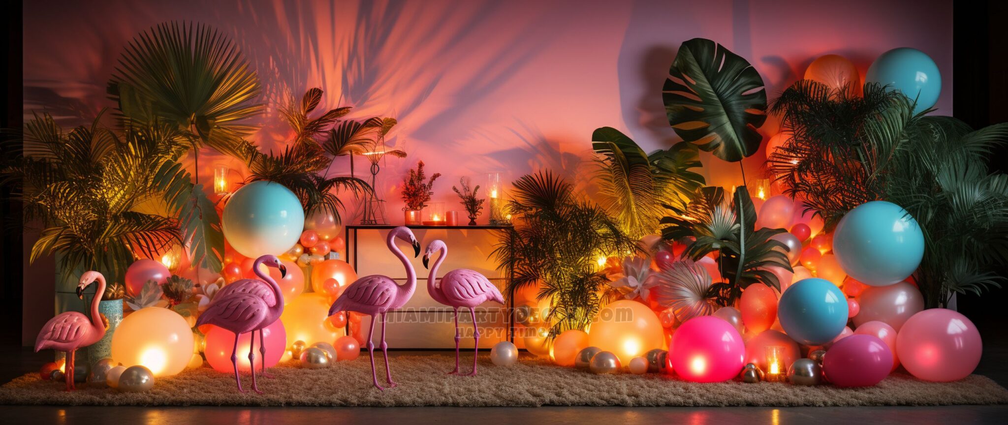 Miami Vice Party Decorations - Miami Party Decor - Party Decorations ...