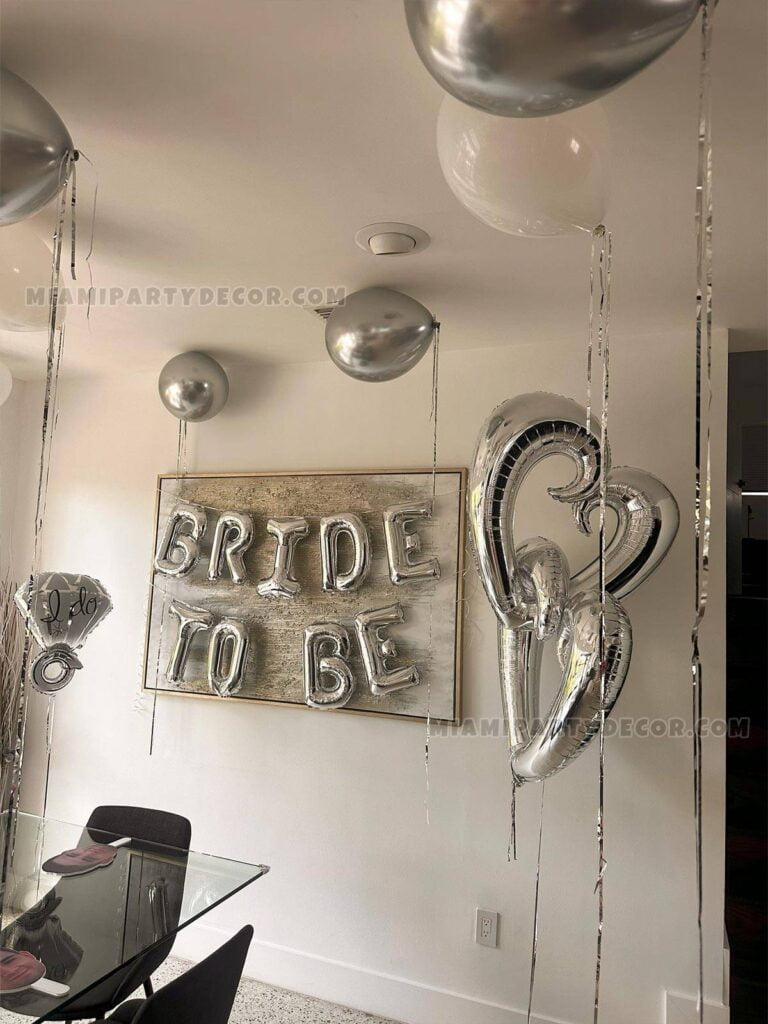 Balloons Anniversary Decorations - Miami Party Decor - Party ...