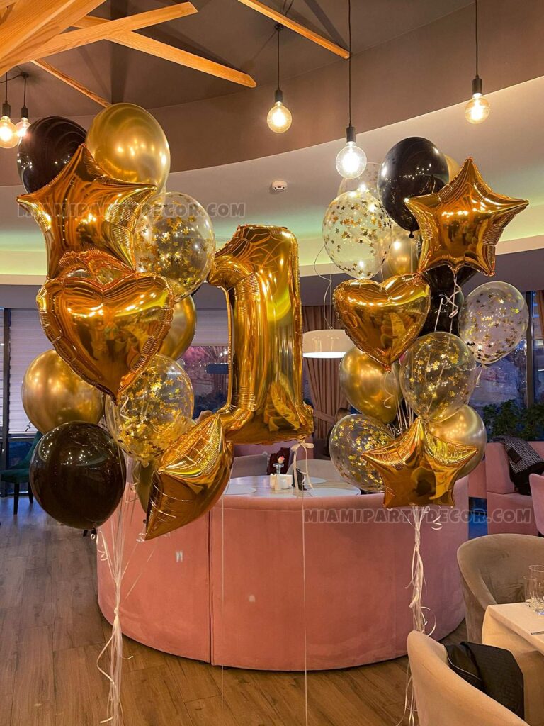 Today Balloons Bouquet - Miami Party Decor - Party Decorations & Event ...