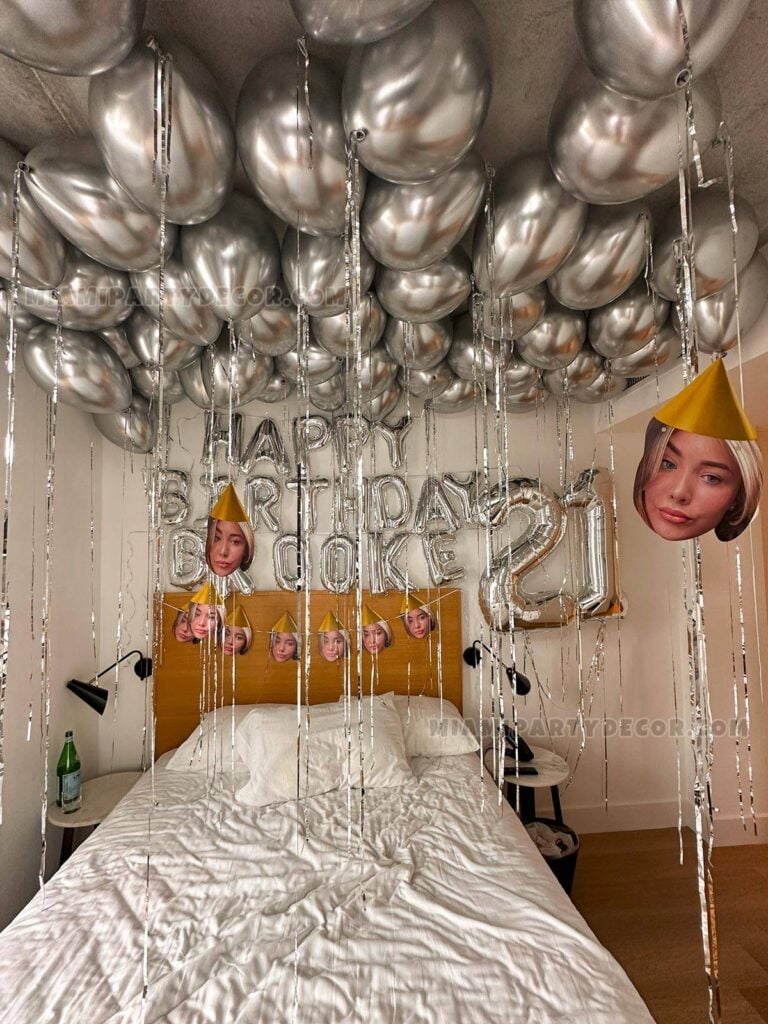 Birthday Room Decor - Miami Party Decor - Party Decorations & Event ...