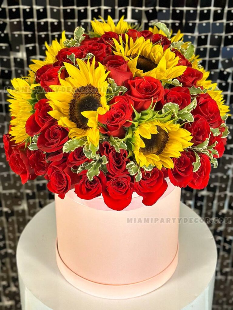 Flowers In The Box Miami Party Decor Flowers In The Box Miami Party Decor