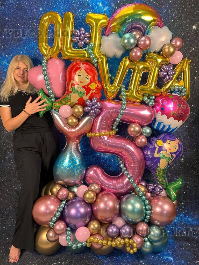 Under The Sea Balloon Sculpture - Miami Party Decor - Party Decorations ...